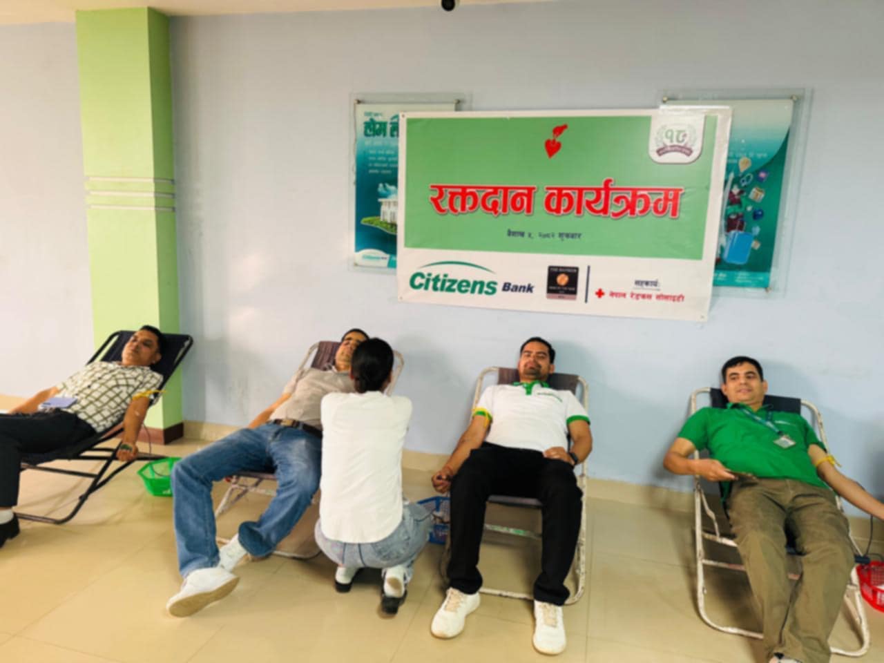 स्थापना दिवसमा रक्तदान